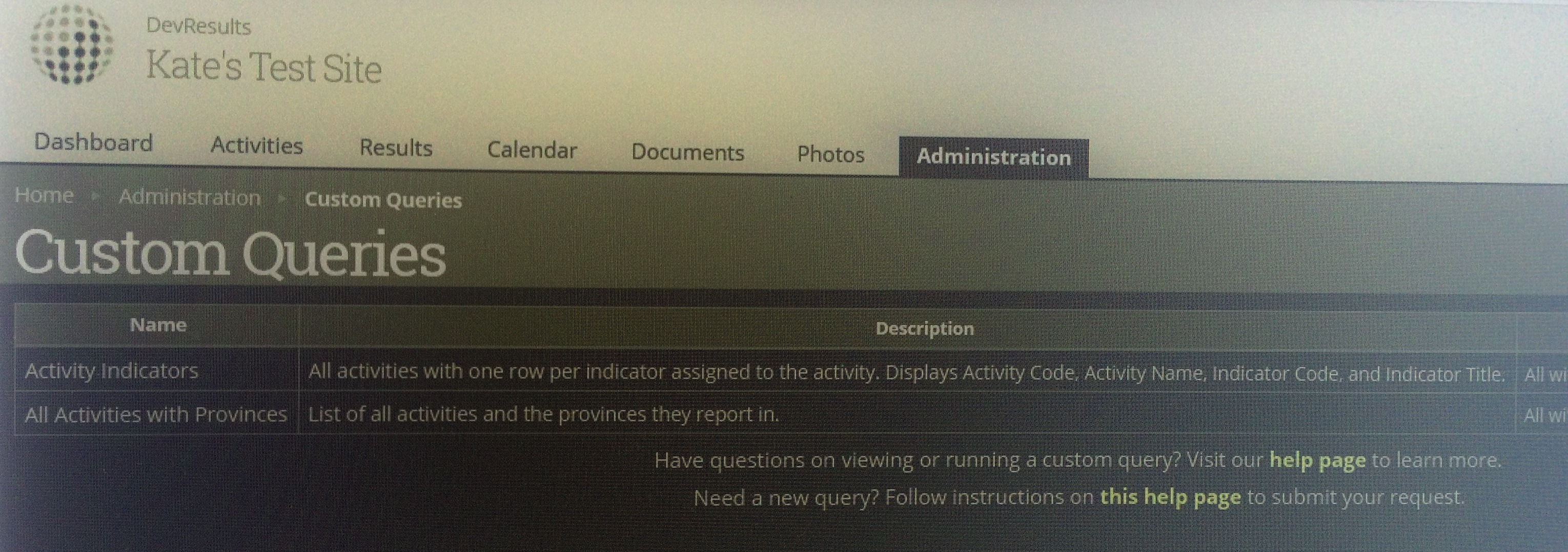 New Feature: Custom Queries